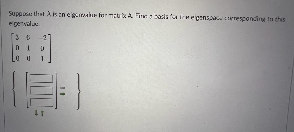 Solved Determine whether the given matrix is diagonalizable; | Chegg.com