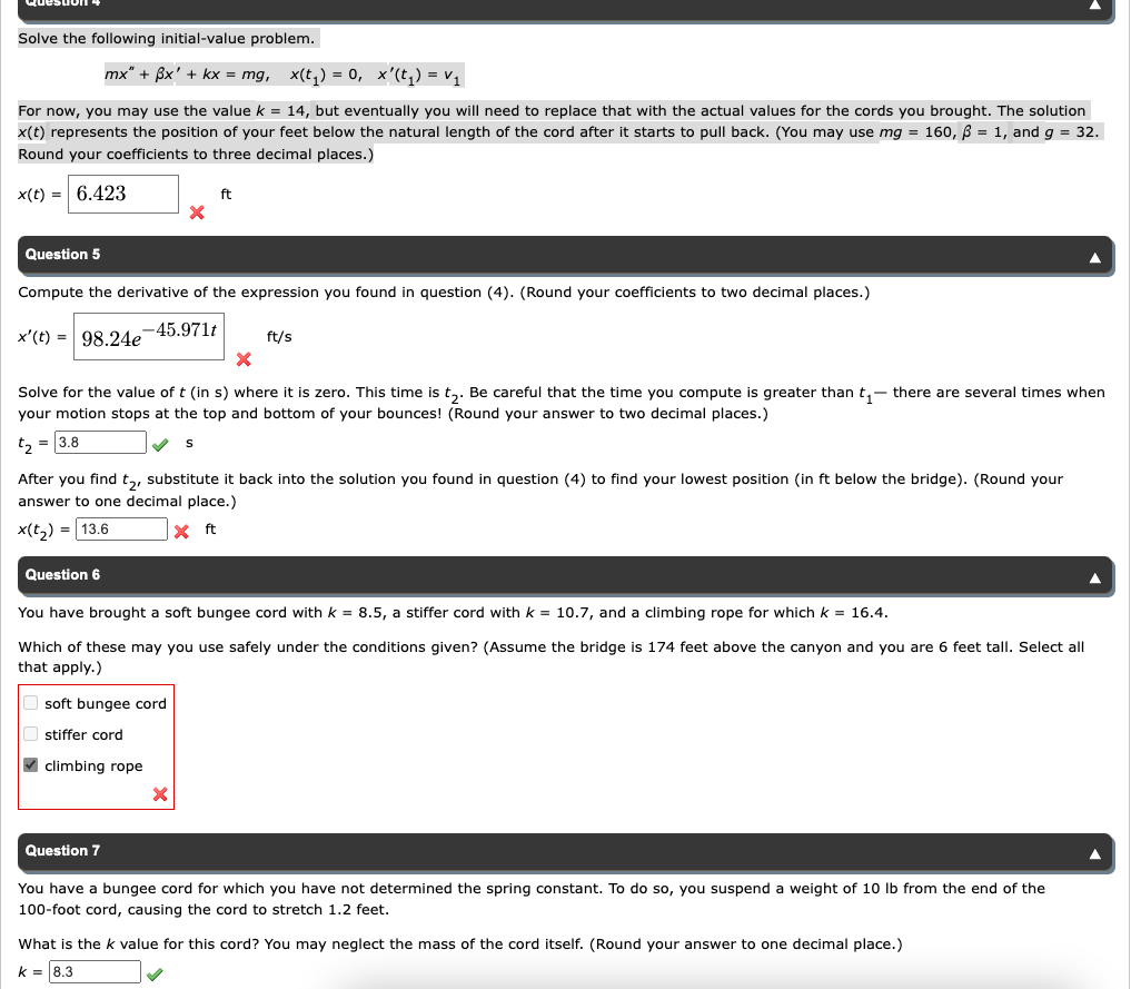 Solved hello can someone please help me answer the remaining | Chegg.com