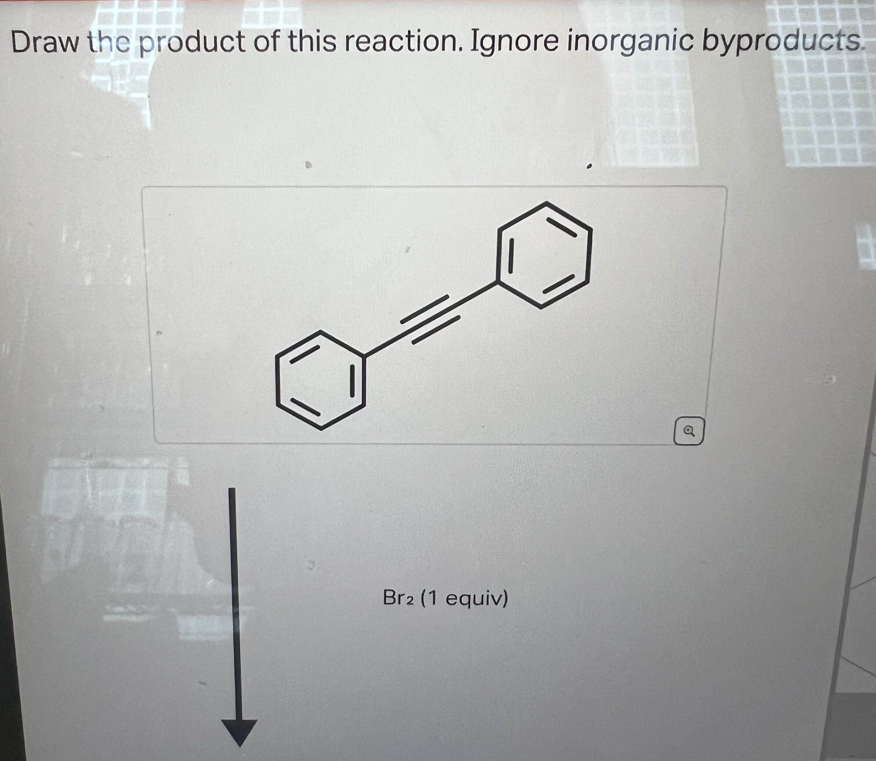 Solved Draw the major product of this reaction. Ignore | Chegg.com