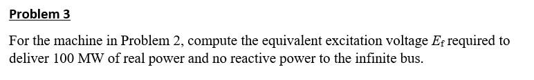 Solved A synchronous generator is connected directly to an | Chegg.com