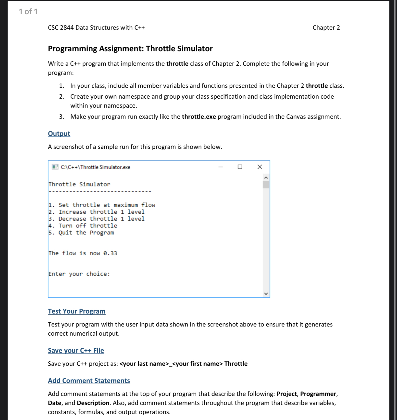 Solved Do i have a working code that performs all functions? | Chegg.com