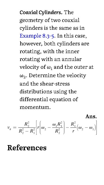 Solved Coaxial cylinders. The geometry of two coaxial | Chegg.com