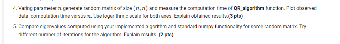 Solved One of the way to find eigenvalues for real matrix A | Chegg.com