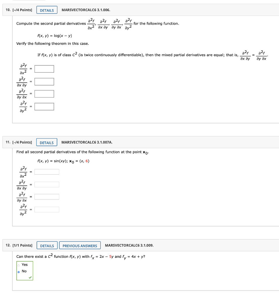 Solved 10. [-14 Points) DETAILS MARSVECTORCALC6 3.1.006. | Chegg.com Solved 10. [-14 Points) DETAILS MARSVECTORCALC6 3.1.006. | Chegg.com