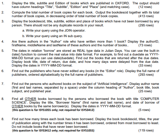 Solved LibraryDB is a database system that keeps track of | Chegg.com