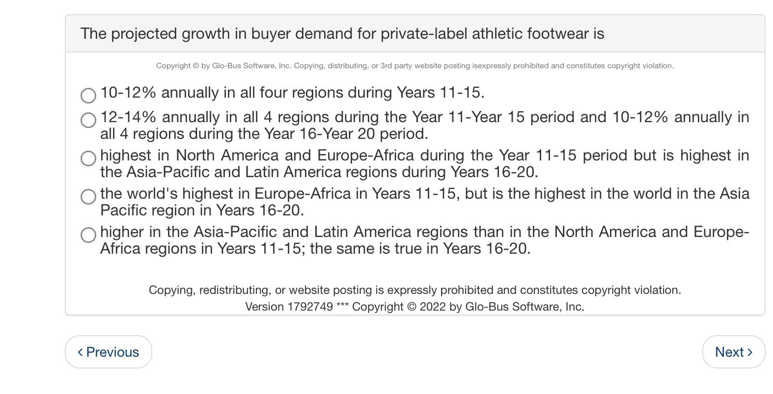 Solved The three competitive factors that impact only. | Chegg.com