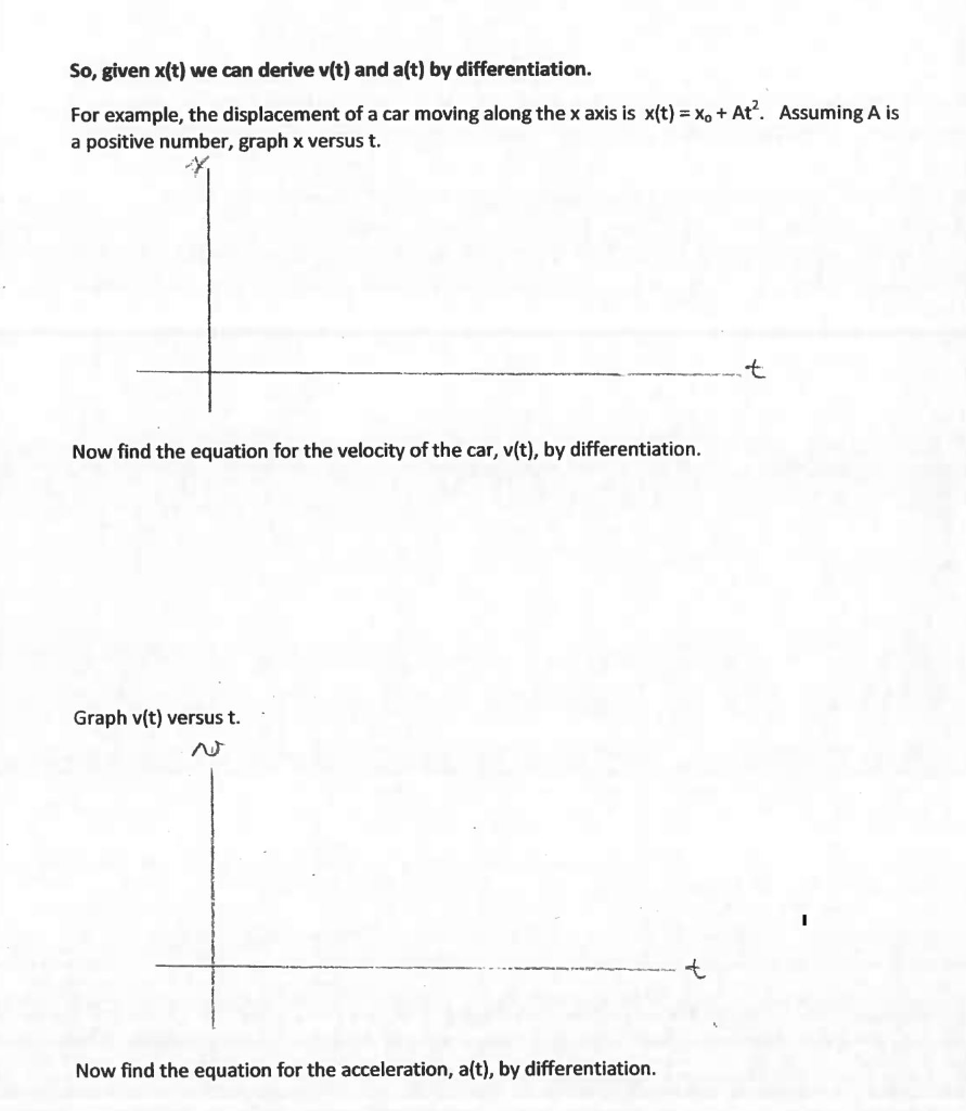 Solved A car is moving in one dimension along the x axis. | Chegg.com