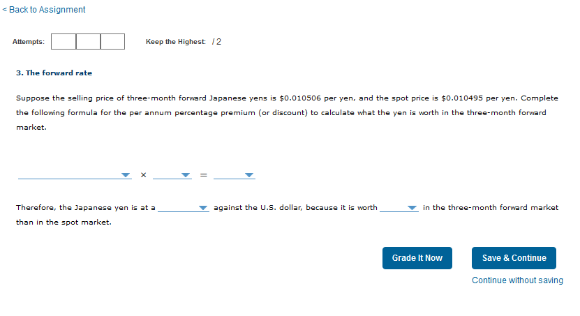 Solved 3. The forward rate Suppose the selling price of | Chegg.com