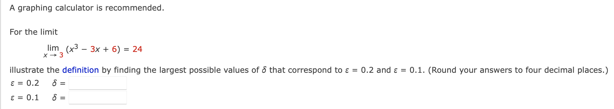 Solved A graphing calculator is recommended. For the limit | Chegg.com