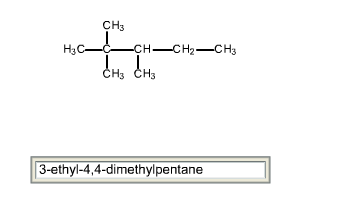 Solved CH3 H3 CH3 3-ethyl-4,4-dimethylpentane | Chegg.com