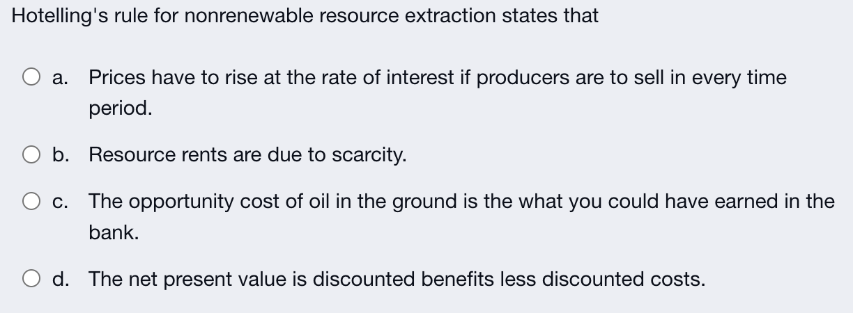 Solved Discounting future values with an interest rate is | Chegg.com