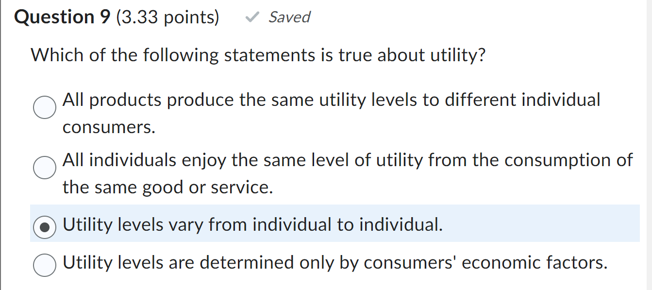 Solved Which of the following statements is true about | Chegg.com