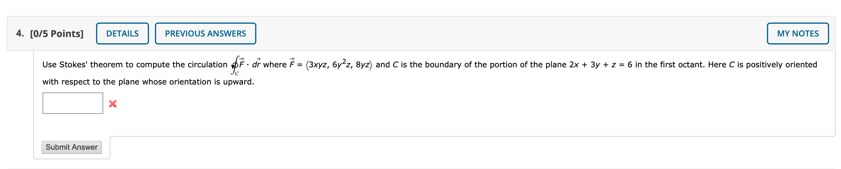 Solved Use Stokes' theorem to compute the circulation | Chegg.com