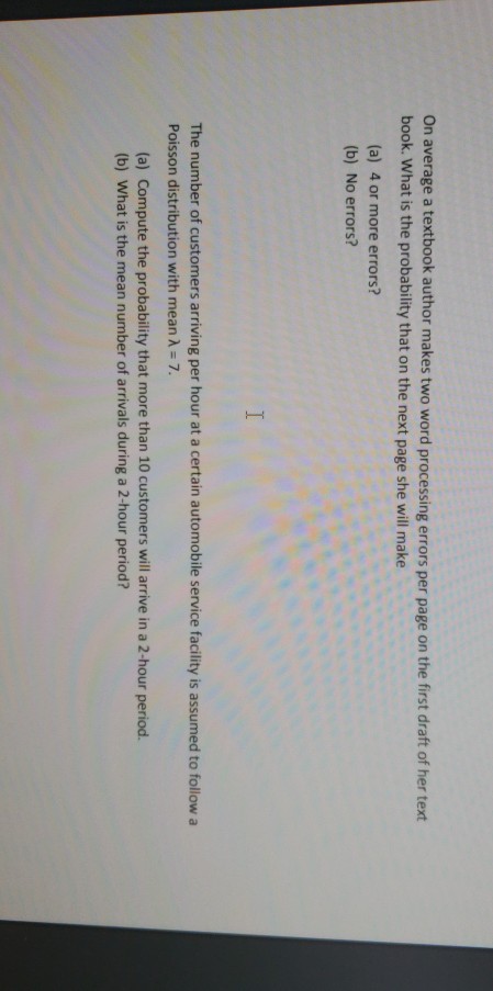 Solved On average a textbook author makes two word | Chegg.com