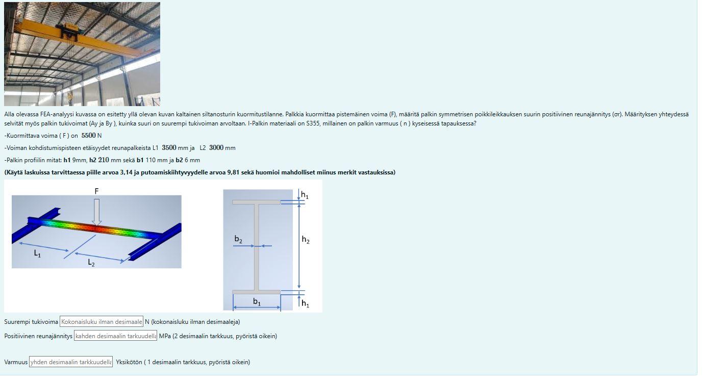 The task is: The FEA analysis figure below | Chegg.com