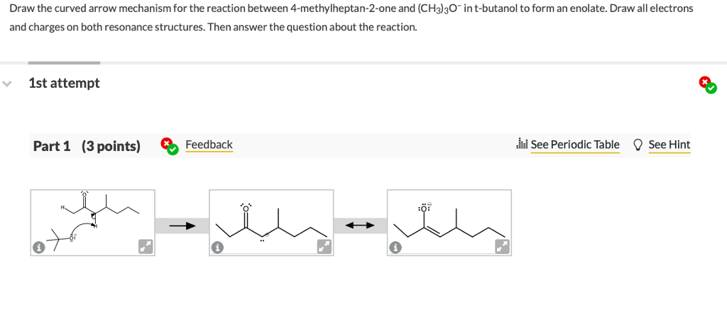 Solved Draw the curved arrow mechanisms for the following | Chegg.com