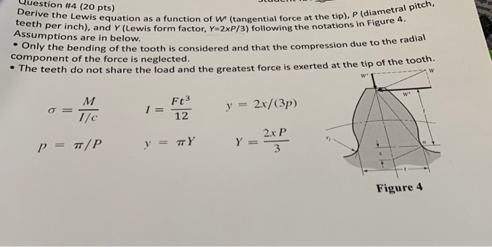 Solved Question #4 (20 pts) Lewis equation as a function of | Chegg.com