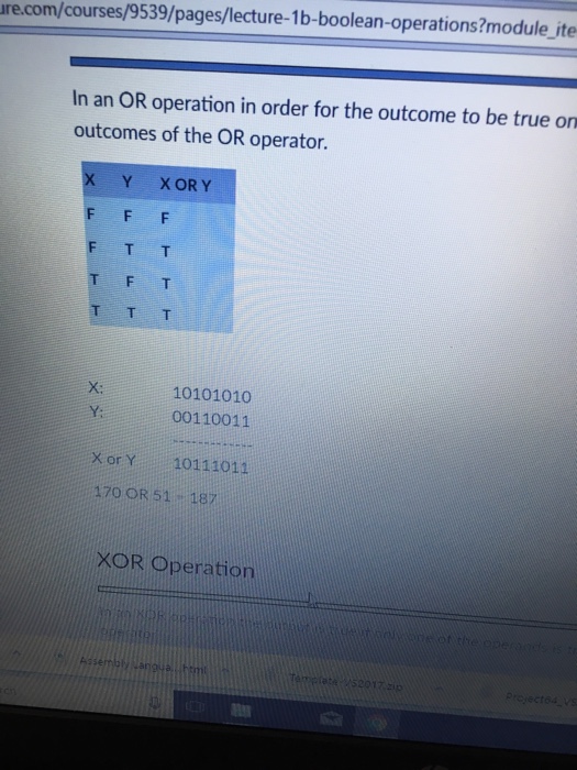 Solved XOR the following bits together 1010 XOR 1100. 0011 | Chegg.com