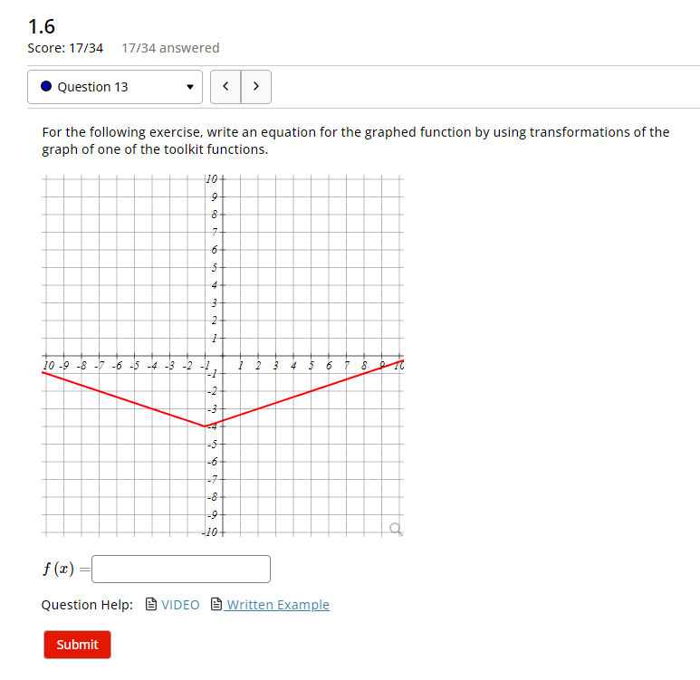 Solved For the following exercise, write an equation for the | Chegg.com