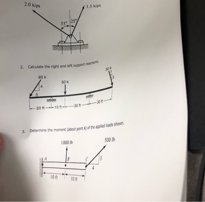 Solved Statics w/ vectors1. Calculate the magnitude and | Chegg.com