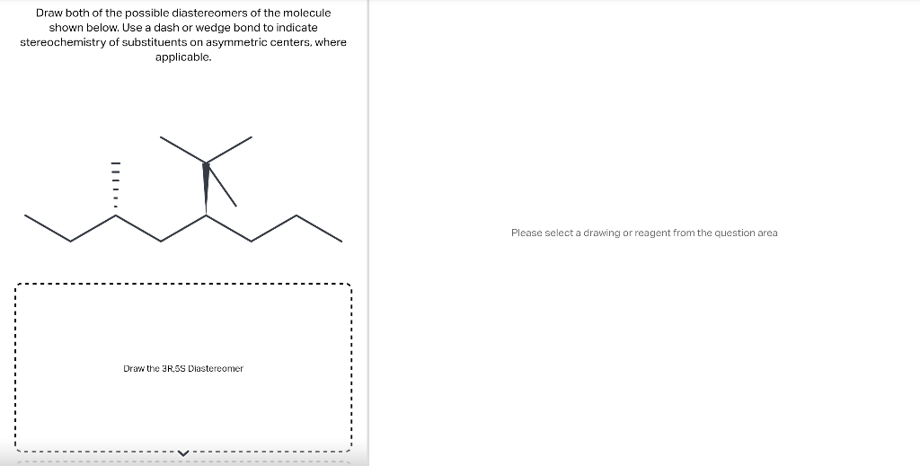 Solved Draw both of the possible diastereomers of the | Chegg.com