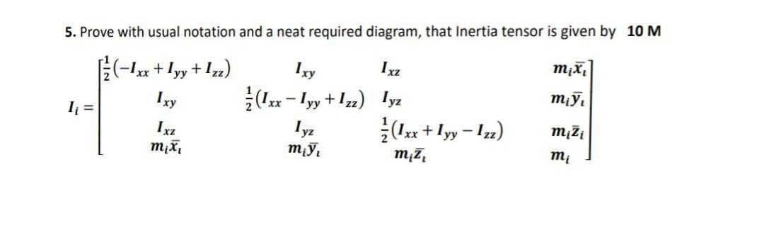 Solved 5. Prove with usual notation and a neat required | Chegg.com