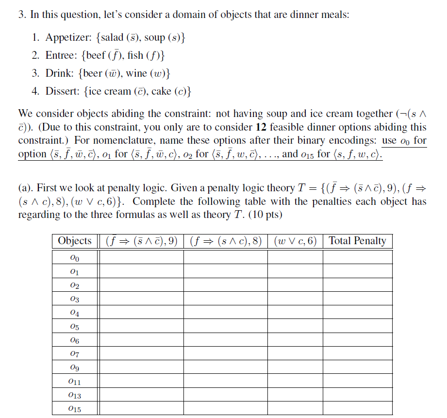 Solved 3. In this question, let's consider a domain of | Chegg.com