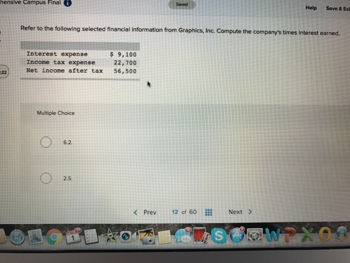 Solved Refer to the following selected financial information | Chegg.com Solved Refer to the following selected financial information | Chegg.com