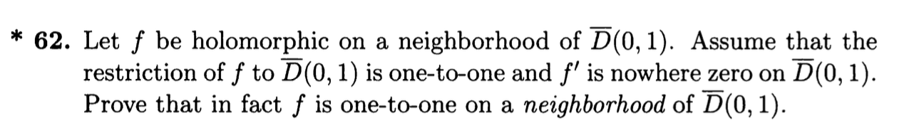 Solved Complex analysis! Robert Greene and Steven Krantz | Chegg.com