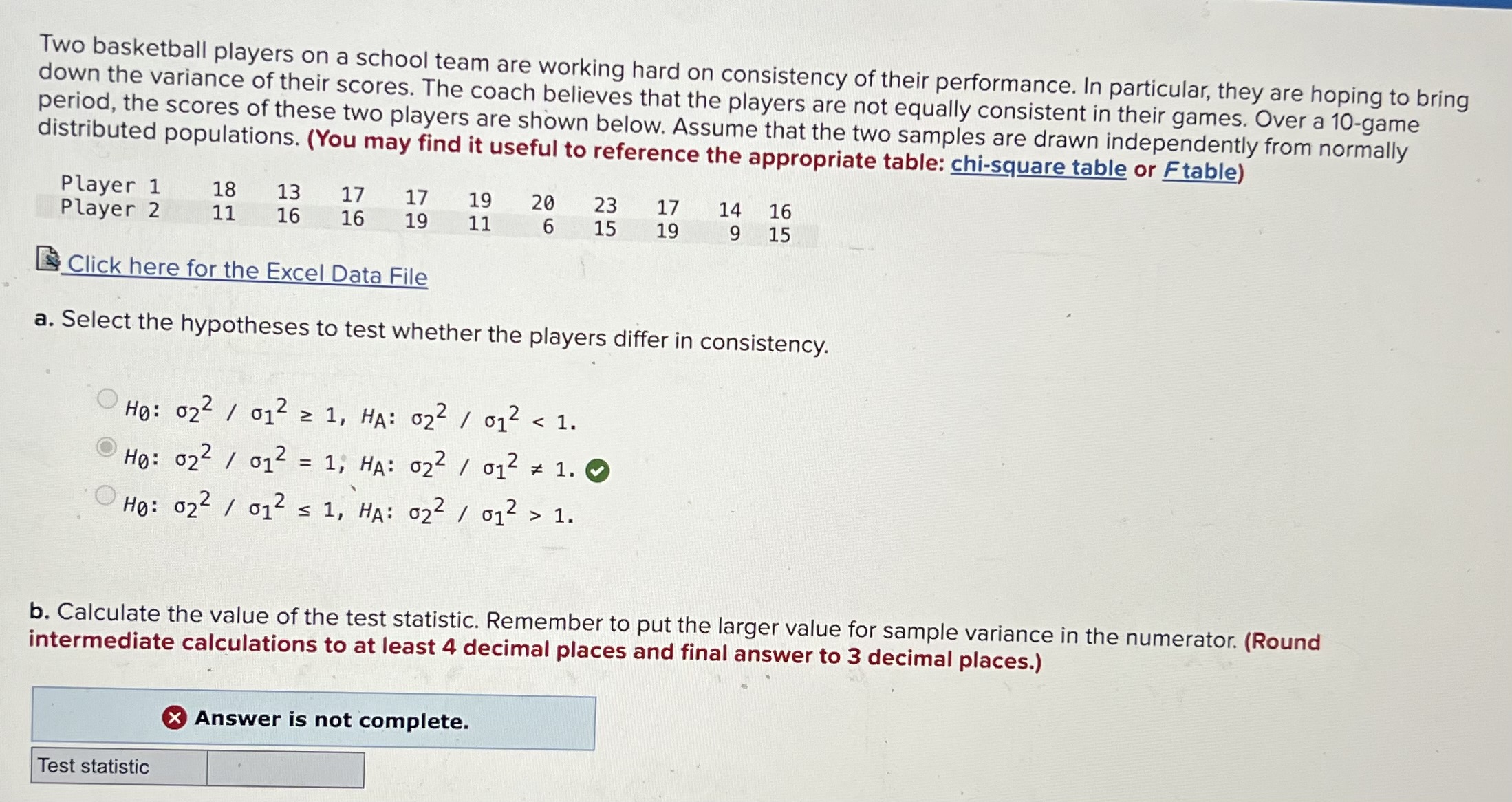 Solved Two basketball players on a school team are working | Chegg.com