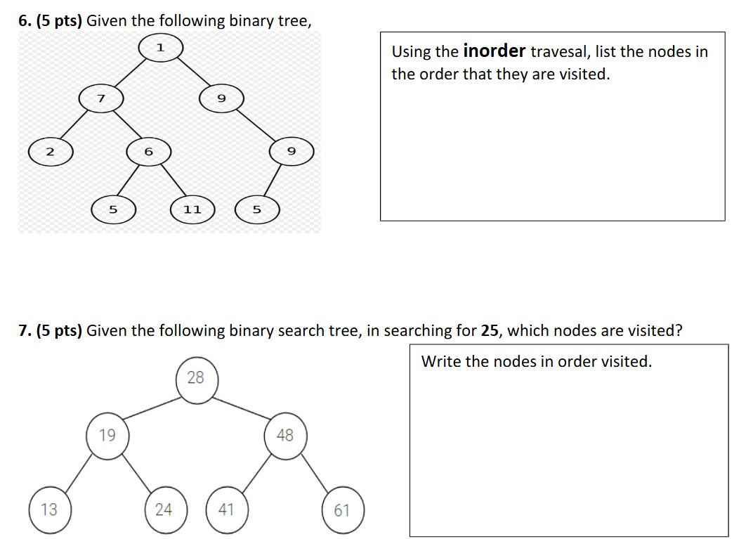 Solved Help on Computer Science | Chegg.com