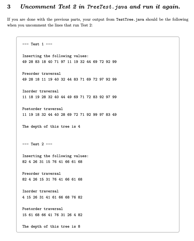 Solved Lab 7a In this lab, you will work with binary trees. | Chegg.com