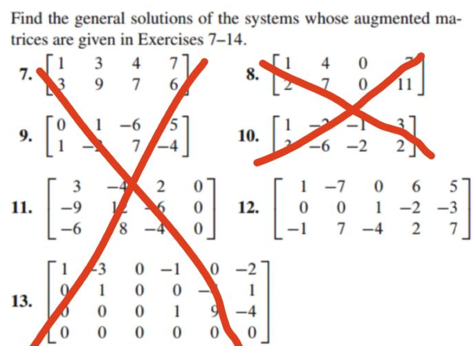 Solved Find the general solutions of the systems whose | Chegg.com