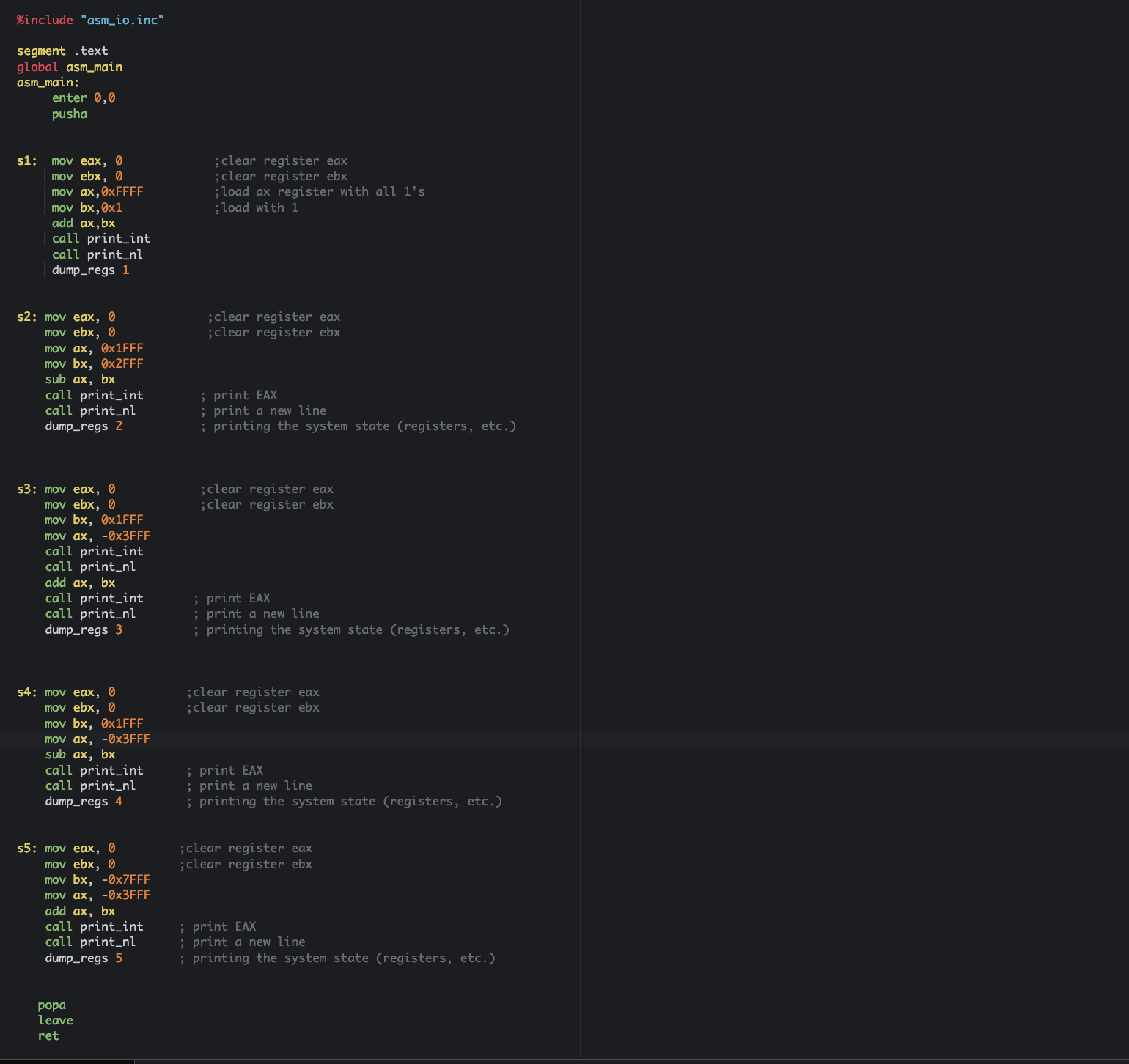 Solved Question 4-1.3 If we replace register ax and bx | Chegg.com