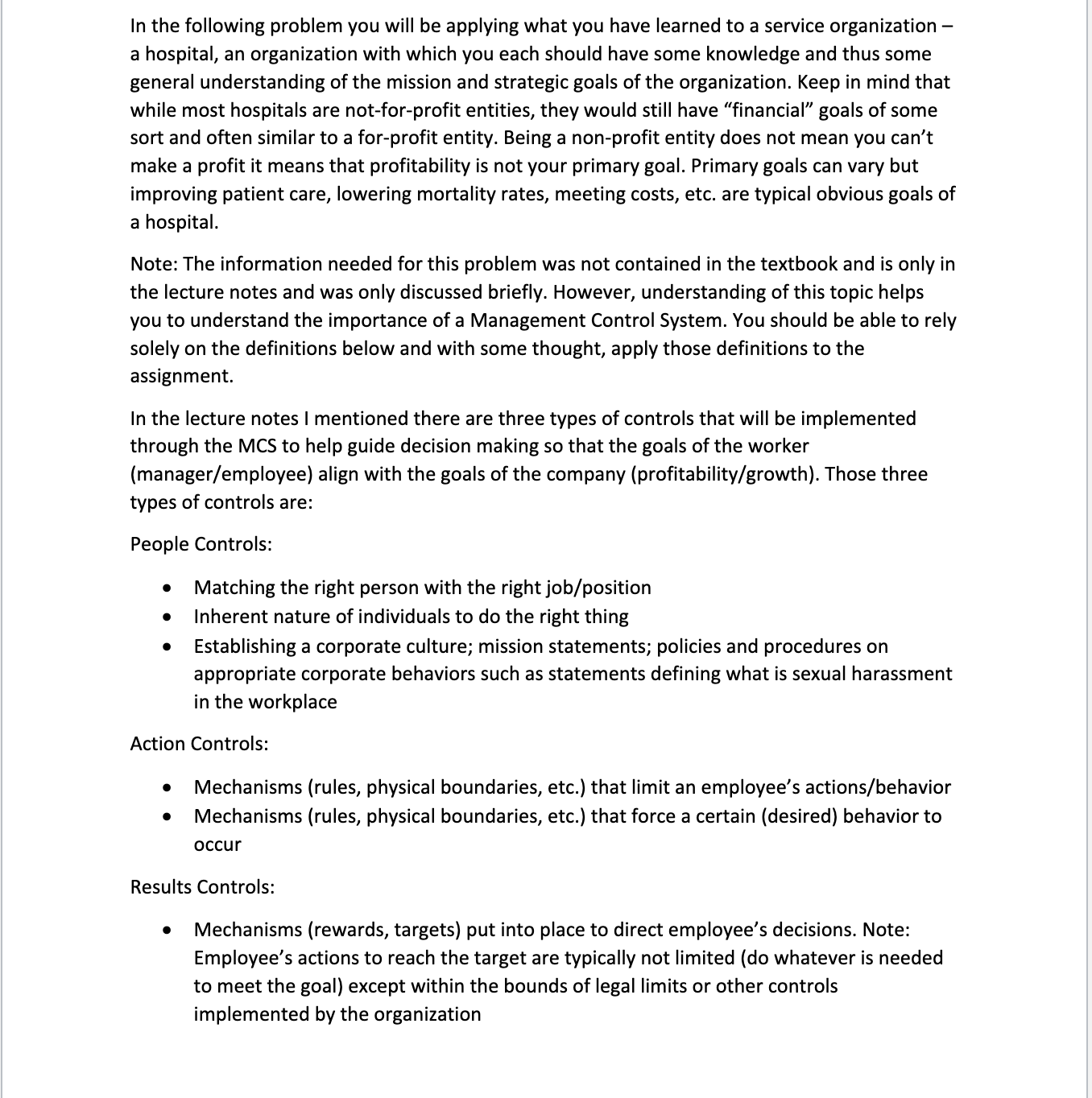 Solved In the following problem you will be applying what | Chegg.com