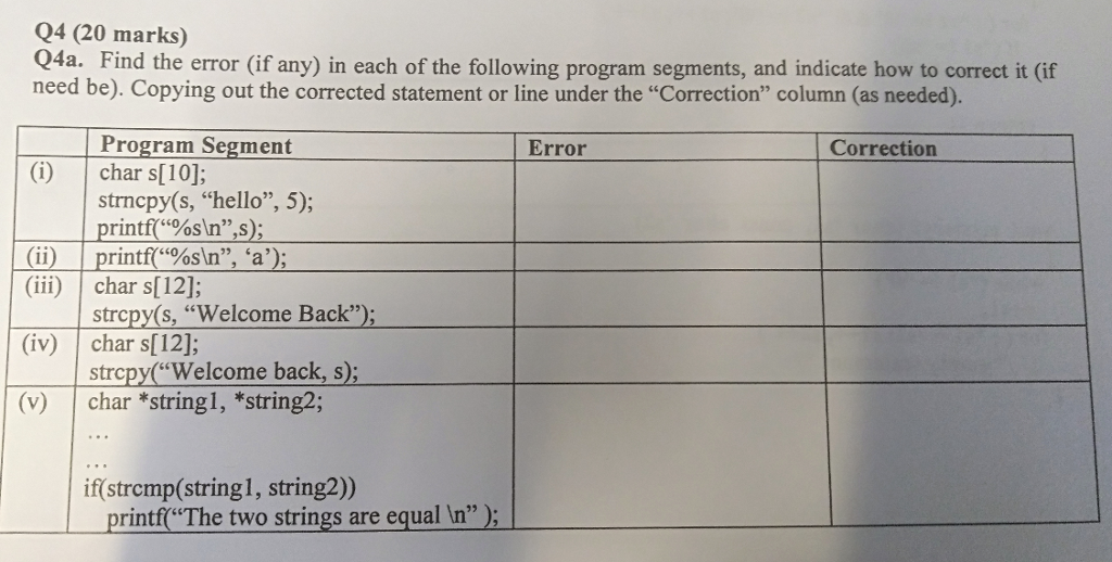 Solved Computer Science String Copy Function Question 7787
