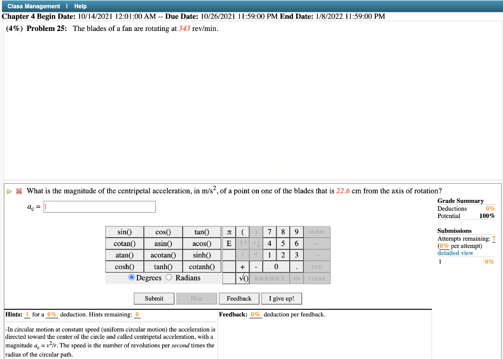 Solved Class Management | Help Chapter 4 Begin Date: | Chegg.com