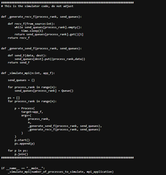 Solved Message Passing Based Parallelization Is A Highly