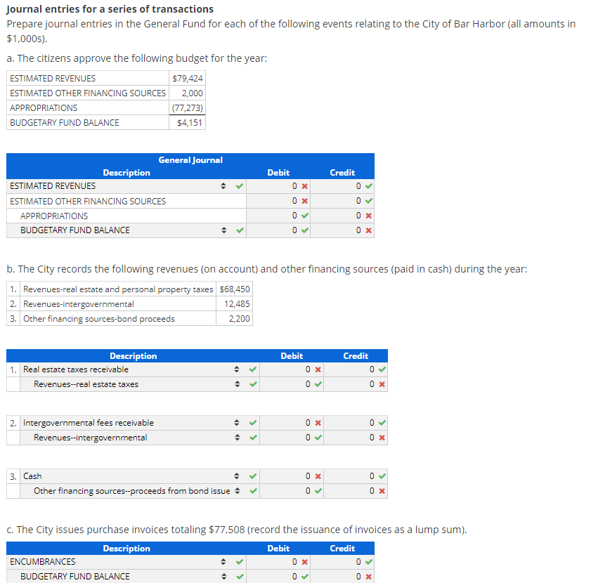 Solved Journal entries for a series of transactions Prepare | Chegg.com