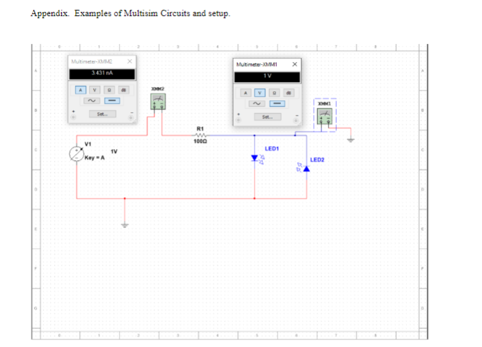 Solved (LED); and 2) the relationship between voltage and | Chegg.com