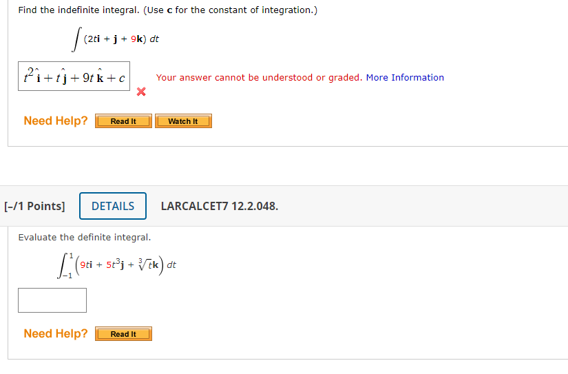 Solved Find the indefinite integral. (Use c for the constant | Chegg.com