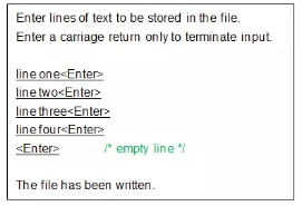 Solved Using the gets() and fputs() functions, write a C | Chegg.com