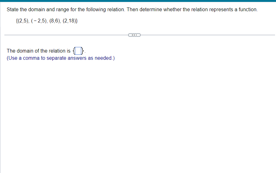 Solved State the domain and range for the following | Chegg.com