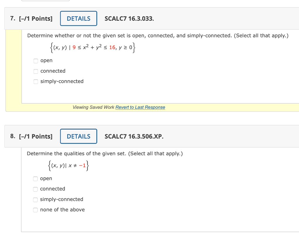 Solved 7. [-/1 Points] DETAILS SCALC7 16.3.033. Determine | Chegg.com