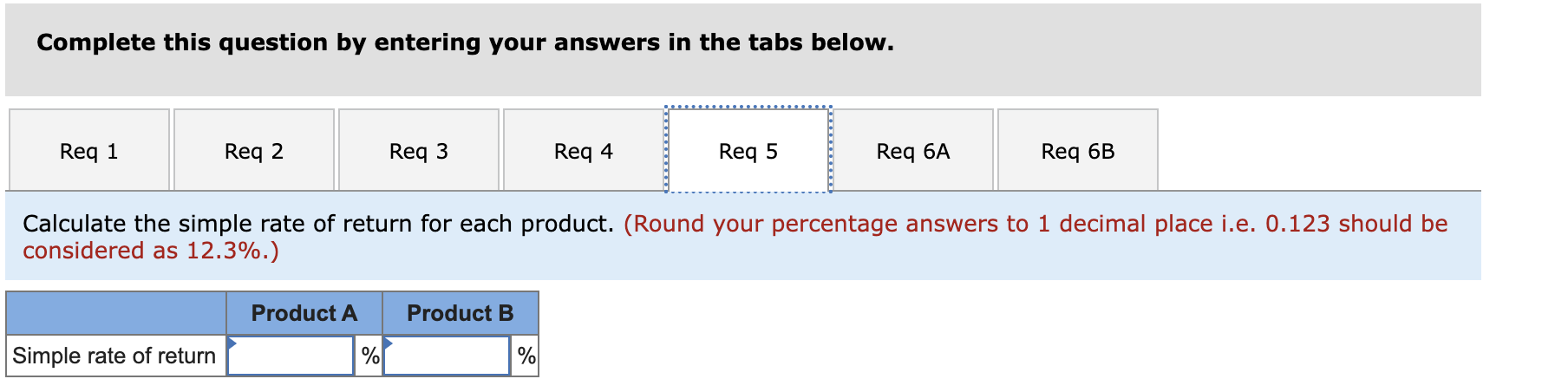 Solved Complete this question Req 6 A ering your answers in | Chegg.com