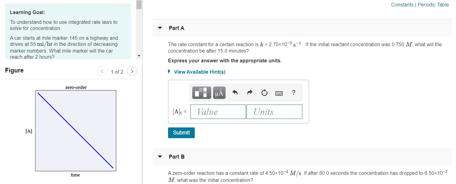 Solved Constants Periodic Table Learning Goal: To understand | Chegg.com