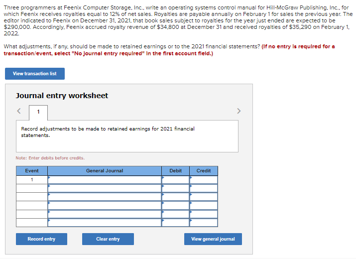 Solved Three programmers at Feenix Computer Storage, Inc., | Chegg.com