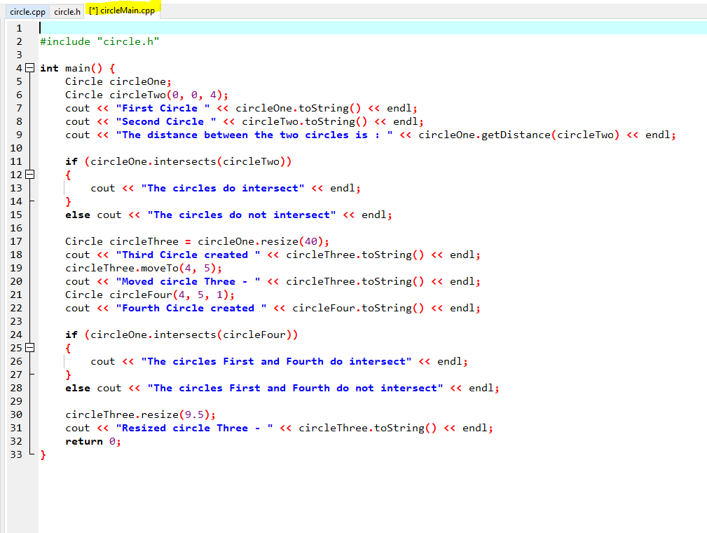 Solved Extend the code from Lab3. Use the same UML as below | Chegg.com