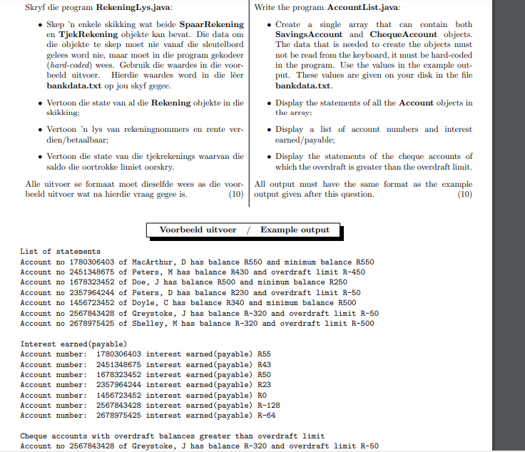 Solved A savings account earns interest if the balance is | Chegg.com