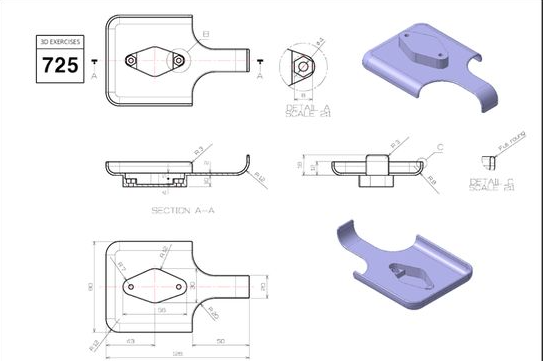 Solved Draw it and show the steps on the CATIA program, | Chegg.com